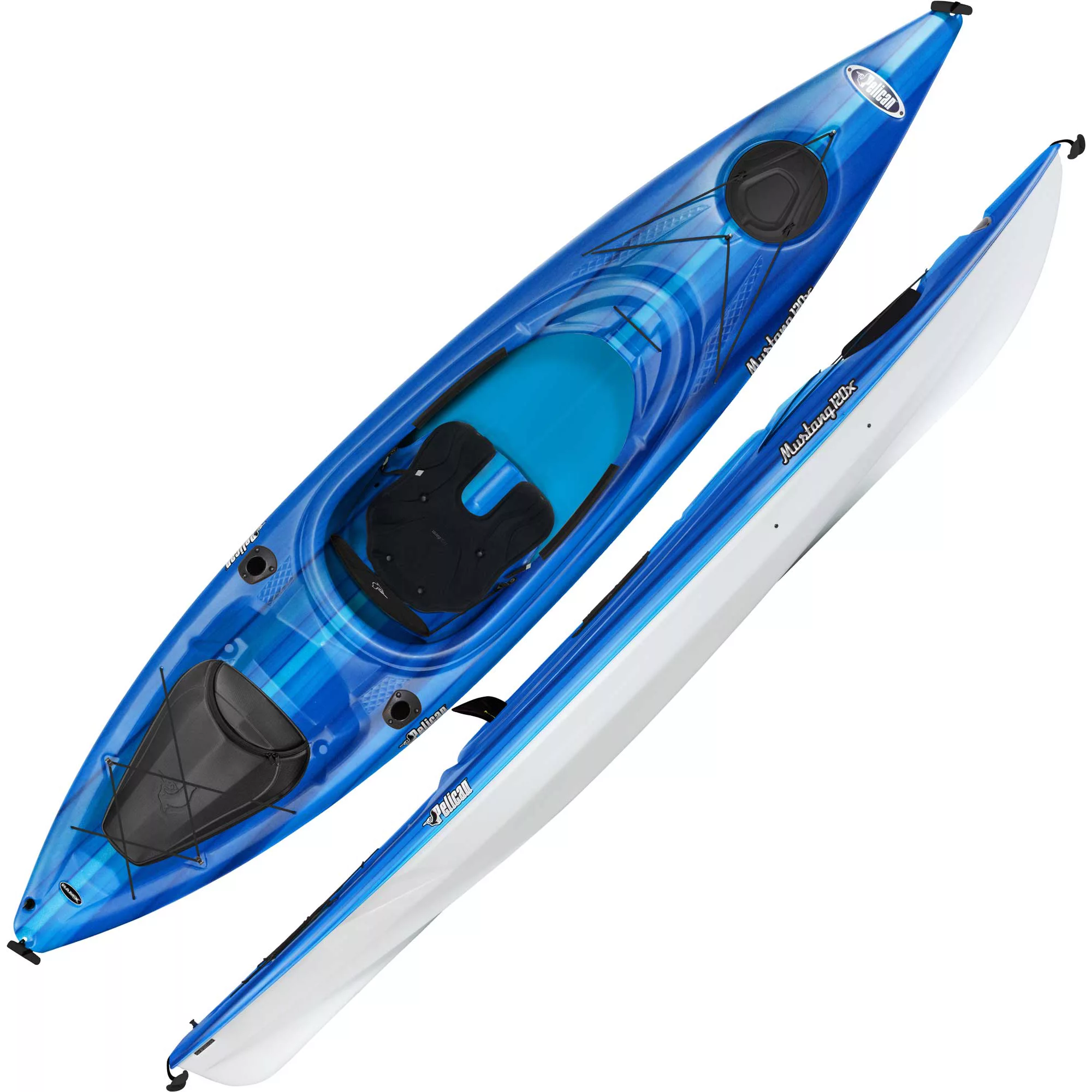 NEW Pelican Mustang 120X EXO Kayak SALE !! | Sale-Marineshop.com