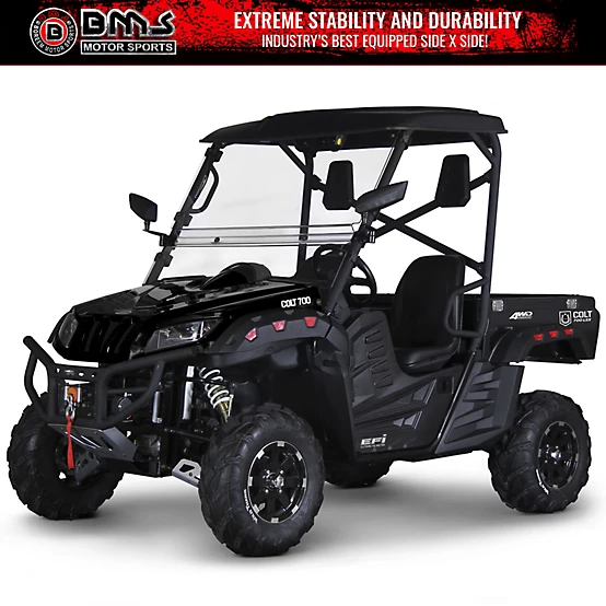BMS Motorsports Colt 700 LSX – 2S UTV, Black | Sale-Marineshop.com