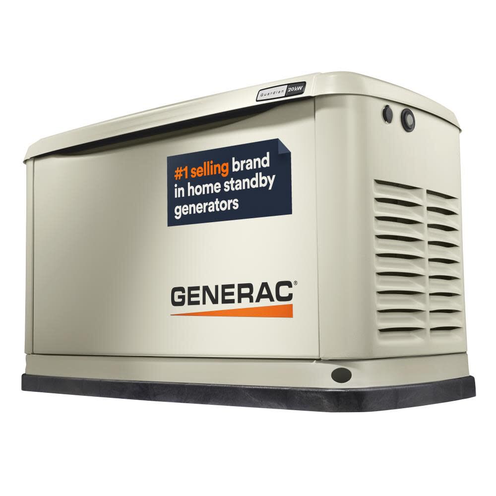 Generac Guardian Series 70432 22kwith 19.5kW Air Cooled Home Standby ...