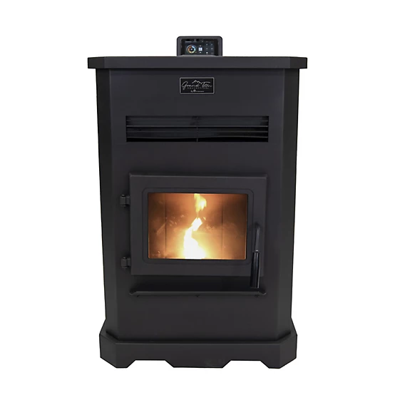 Cleveland Iron Works No210 Bay Front Pellet Stove 1800 To 2500 Sq Ft 66 Lb Hopper Sale