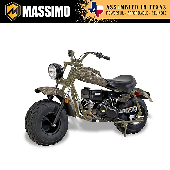 Massimo MB200 196cc Gas Powered 6.5HP Mini Bike Motorcycle | Sale-Marineshop.com