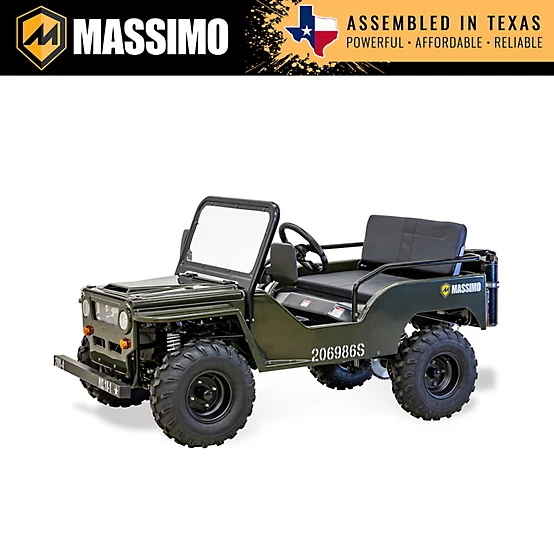 Massimo Mini 125 9 HP 4-Stroke Single Cylinder 125cc Engine Go Kart ...
