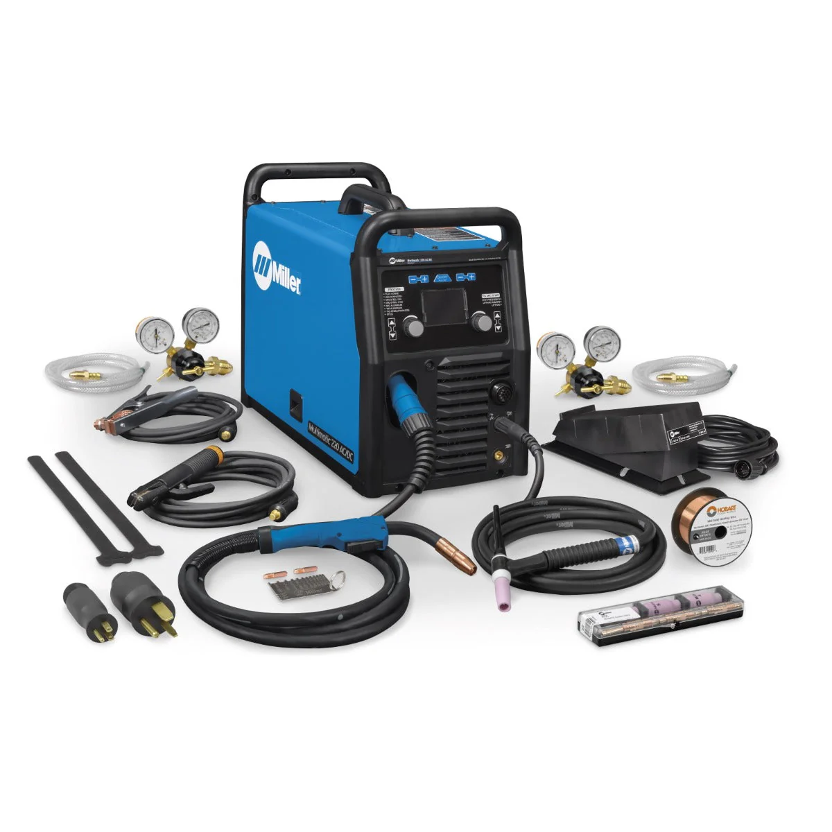 Miller Multimatic 255 Pulsed Multiprocess Welder w/Running Gear and TIG ...