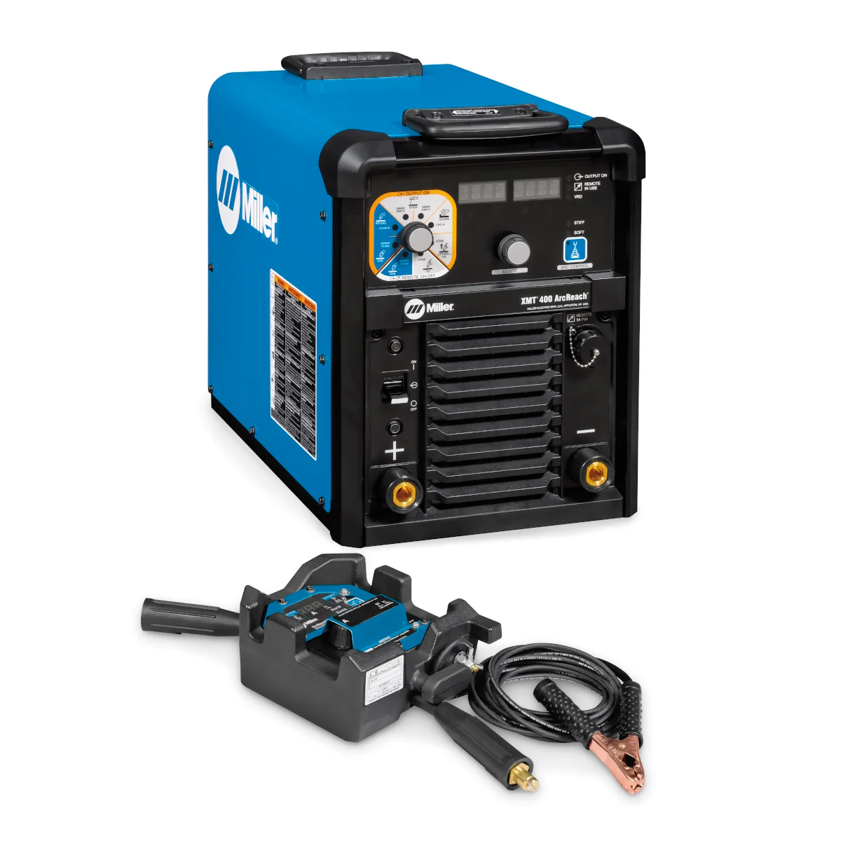 Miller XMT 400 ArcReach Multiprocess Welder w/Stick/Tig Remote ...