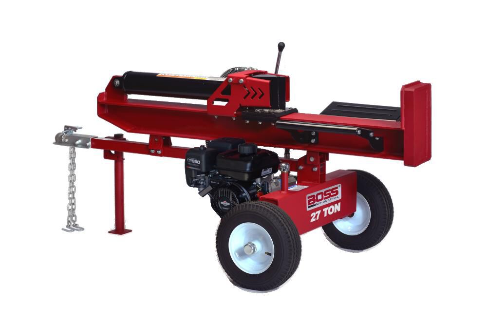 NEW Boss Industrial 27-Ton Horizontal/Vertical Gas Log Splitter | Sale ...