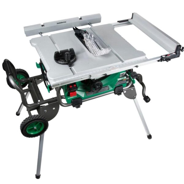 NEW Metabo HPT 10in Jobsite Table Saw with Fold Roll Stand | Sale ...