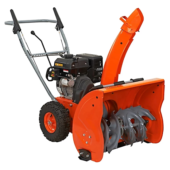 YARDMAX 24 in. Self-Propelled 212cc 2-Stage Gas Snow Blower with ...