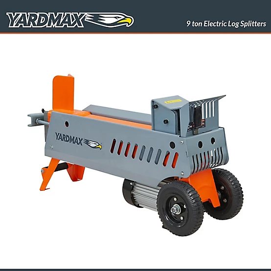 YARDMAX 9-Ton Electric Horizontal Log Splitter | Sale-Marineshop.com