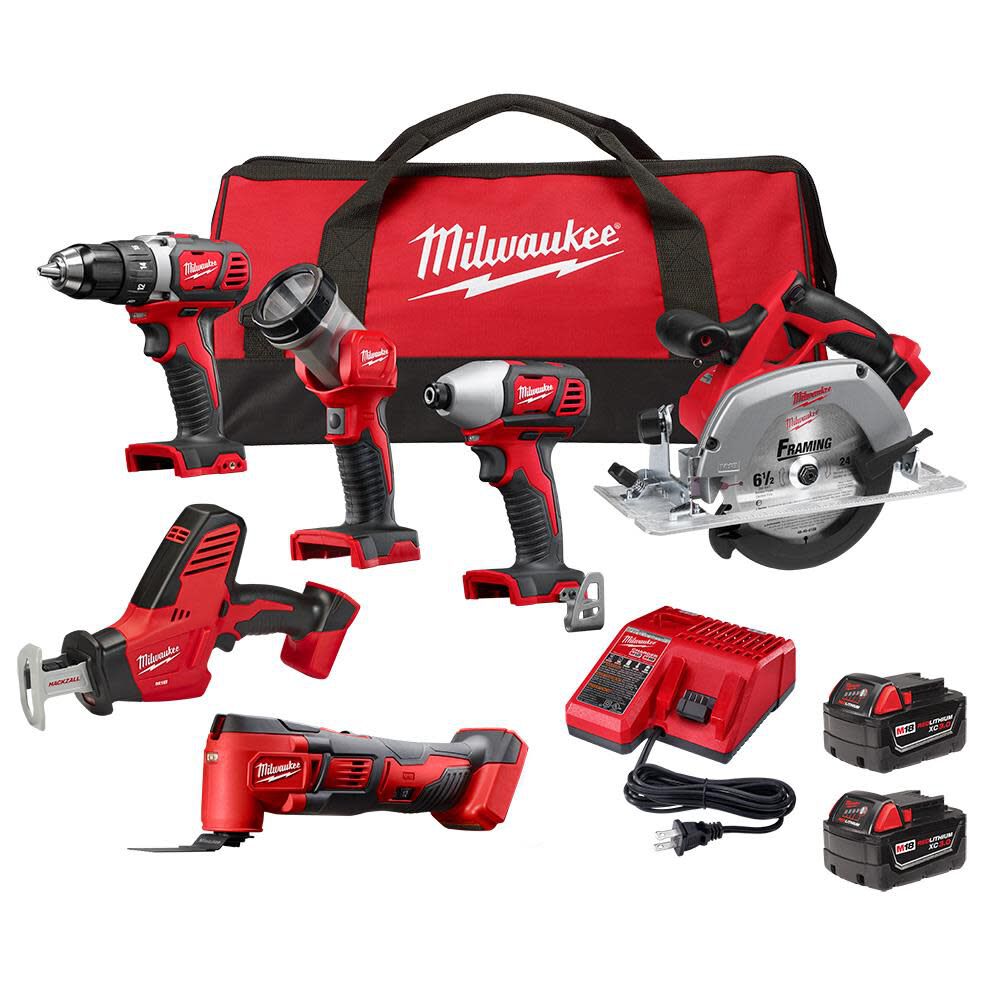 NEW Milwaukee M18 6-Tool Combo Kit | Sale-Marineshop.com