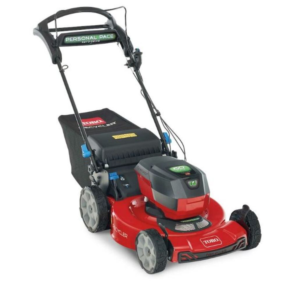 NEW Toro Flex Force 60V Lawn Mower Kit SMARTSTOW Personal Pace Auto ...
