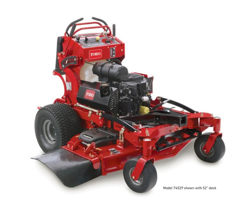 NEW Toro GrandStand 52in Stand On/ Walk Behind Lawn Mower 26.5HP Kohler ...