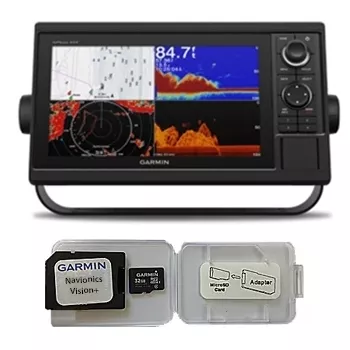 Garmin GPSMAP 1022 Chartplotter Navionics Vision+ Bundle | Sale ...