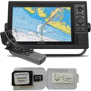 Garmin GPSMAP 1242xsv GN+ with Transducer and Navionics Vision+ Bundle ...